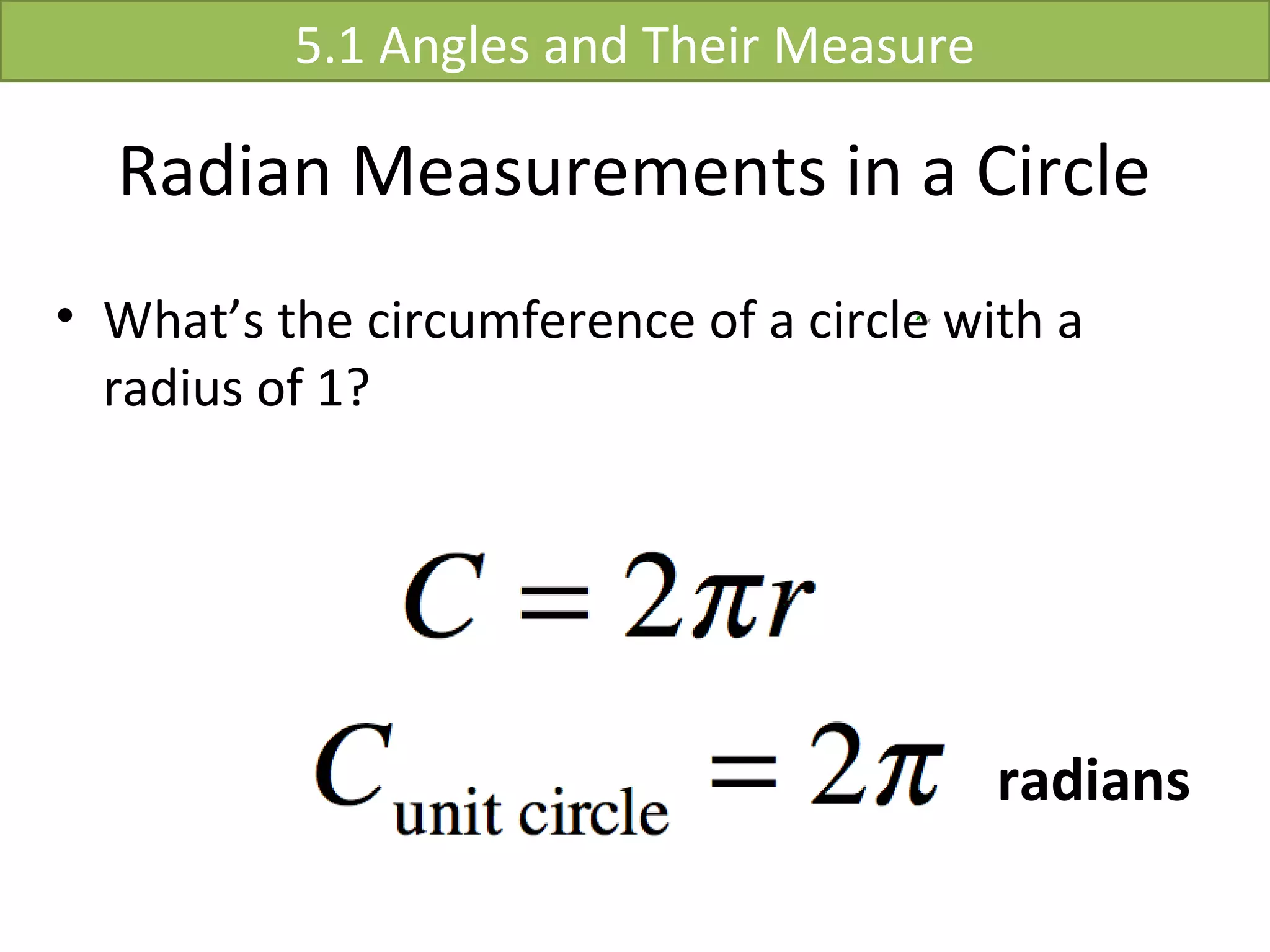 Unit circle | PPT