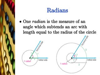 unit_circle_lesson_in trigonometric functions | PPT