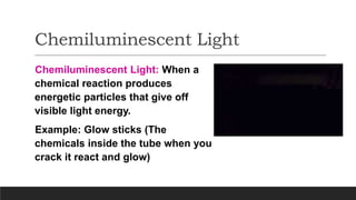 Unit c light and optics | PPTX | Chemistry | Science