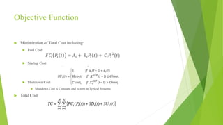 Unit commitment | PPTX