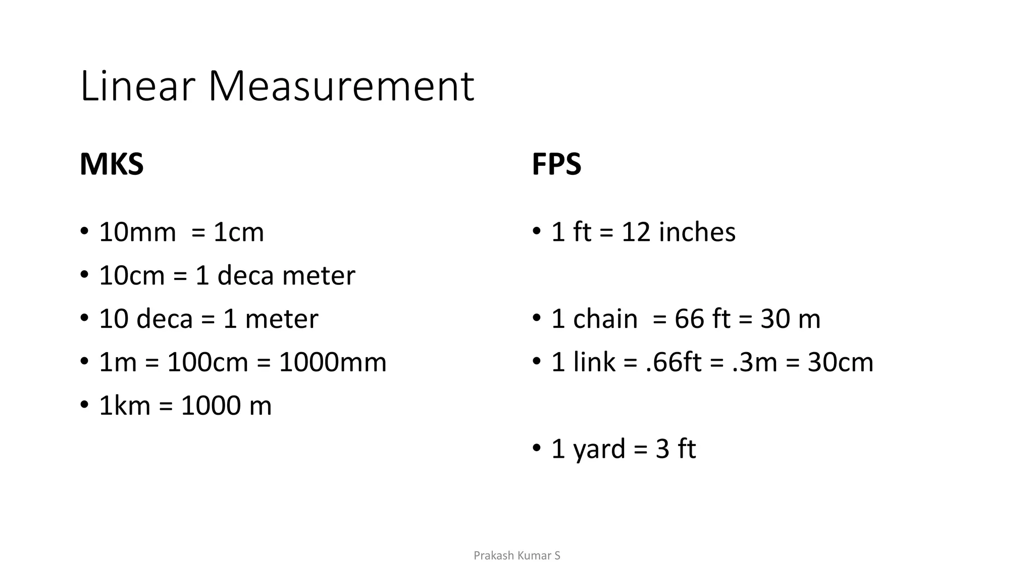 Unit conversion for Civil Engineers | PPSX