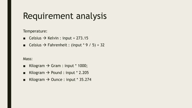 Unit Converter-Python Code and Explaination | PPTX