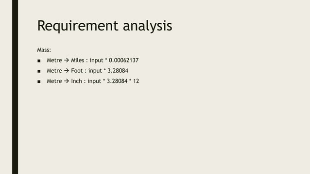 Unit Converter-Python Code and Explaination | PPTX
