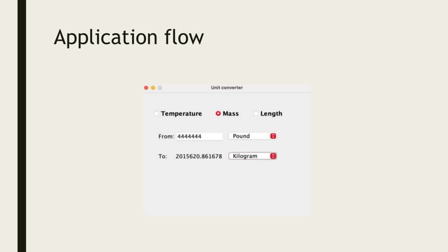 Unit Converter-Python Code and Explaination | PPTX