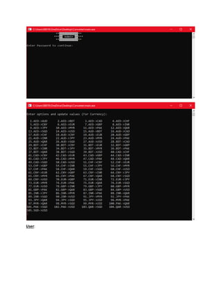 Unit converter using in c | DOCX