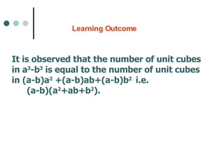 Unit-cubes Activity3 By Ms. Rashmi Kathuria | PPT