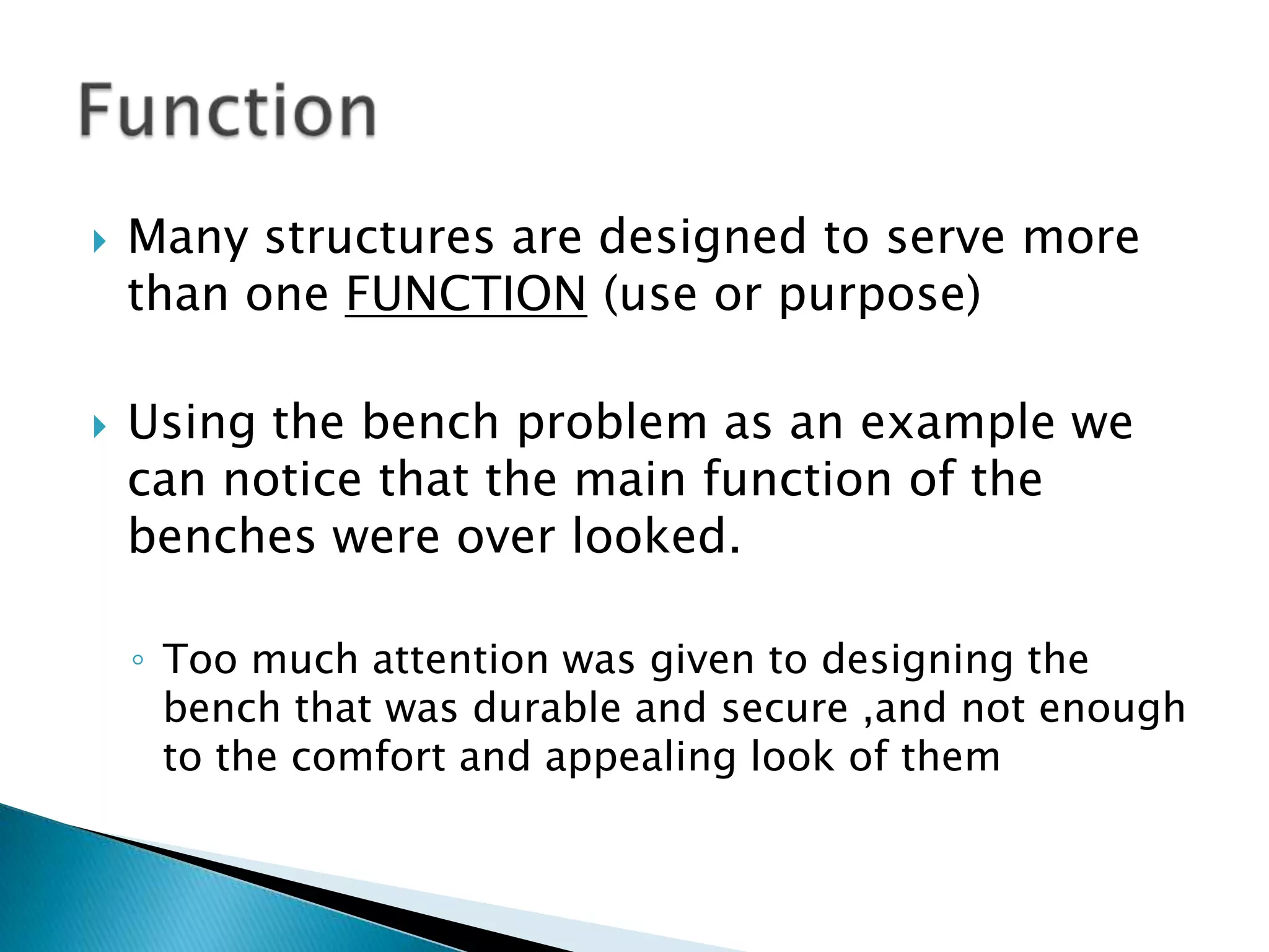 Unit d -section 1.1-1.2 -- classifying and function of structures | PPT
