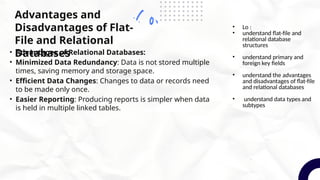 unit database IGCSE summary for unit 18-1 | PPT