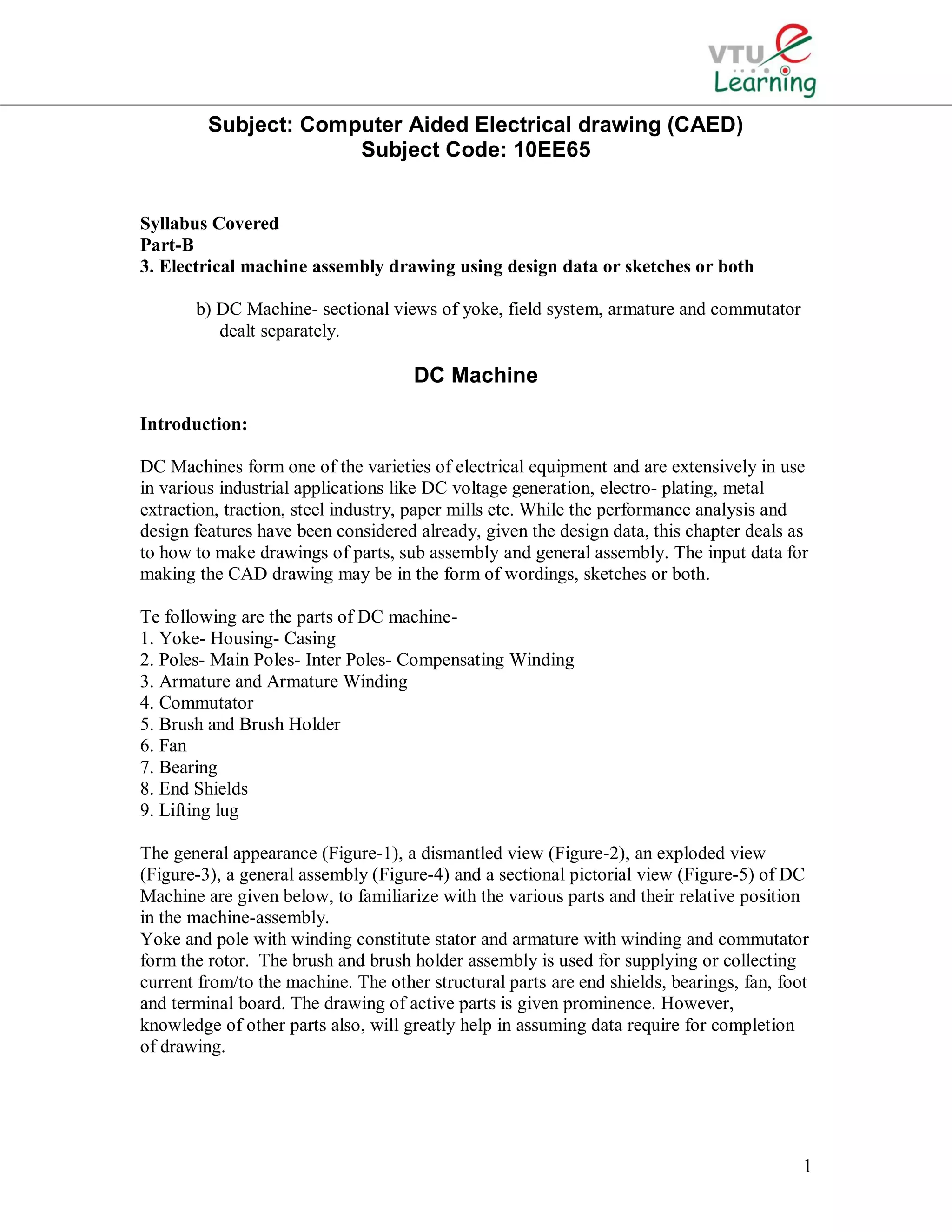 DC MACHINE | PDF