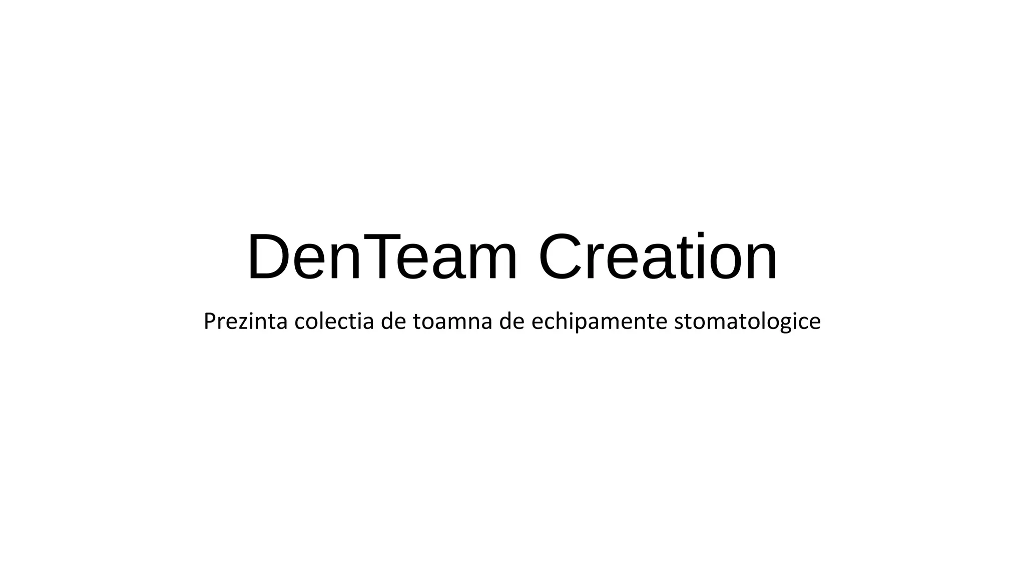 Unit dentar fona nou DenTam Creation | PPT