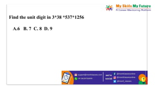 UNIT DIGIT CONCEPT NUMBER SYSTEM by SKG.pptx