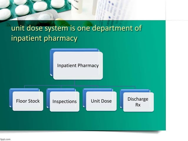 Unit dose system | PPTX | Pharmaceutical Industry | Industries