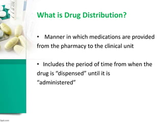 Unit dose system | PPTX