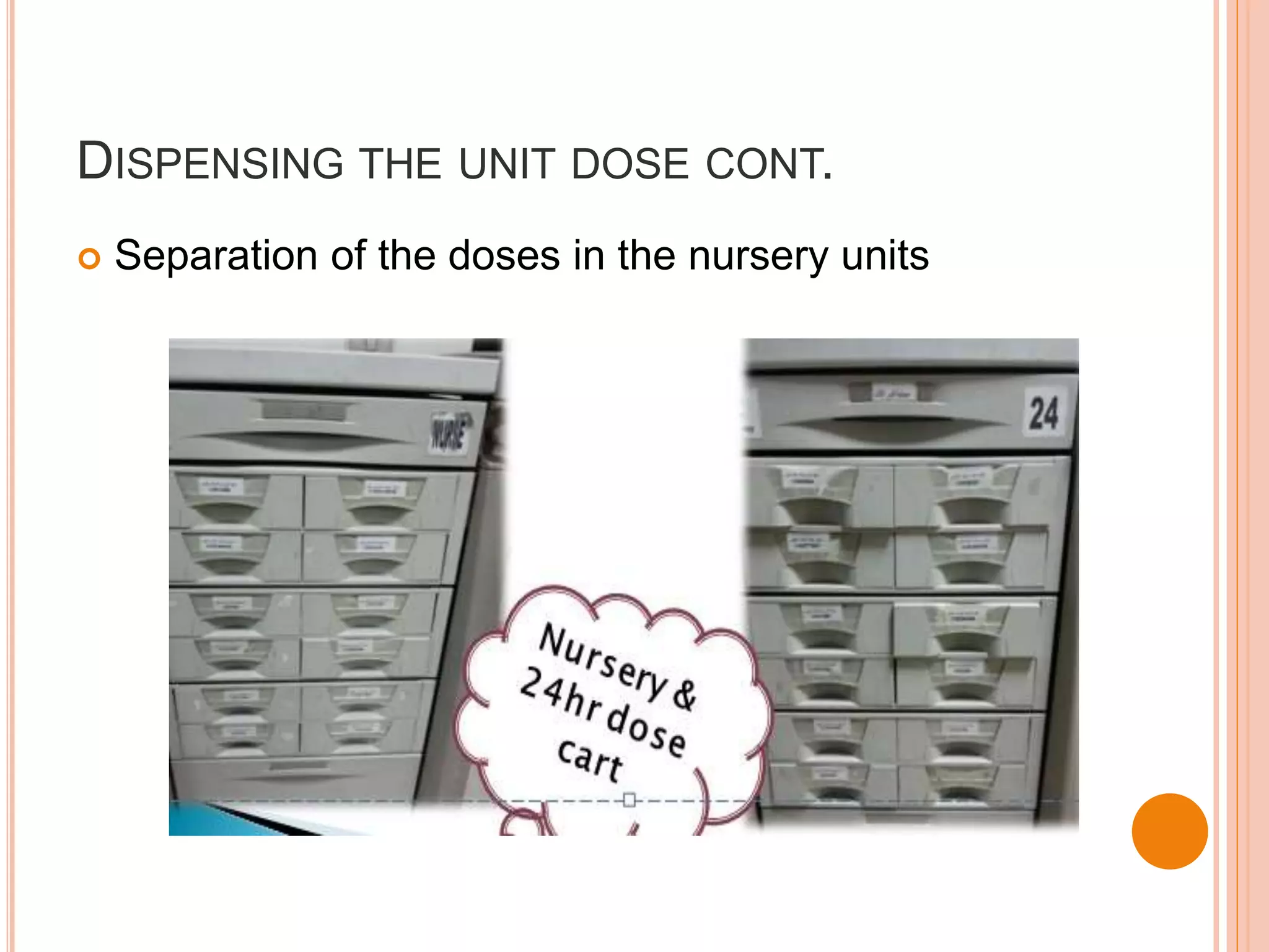 Unit dose system | PPTX