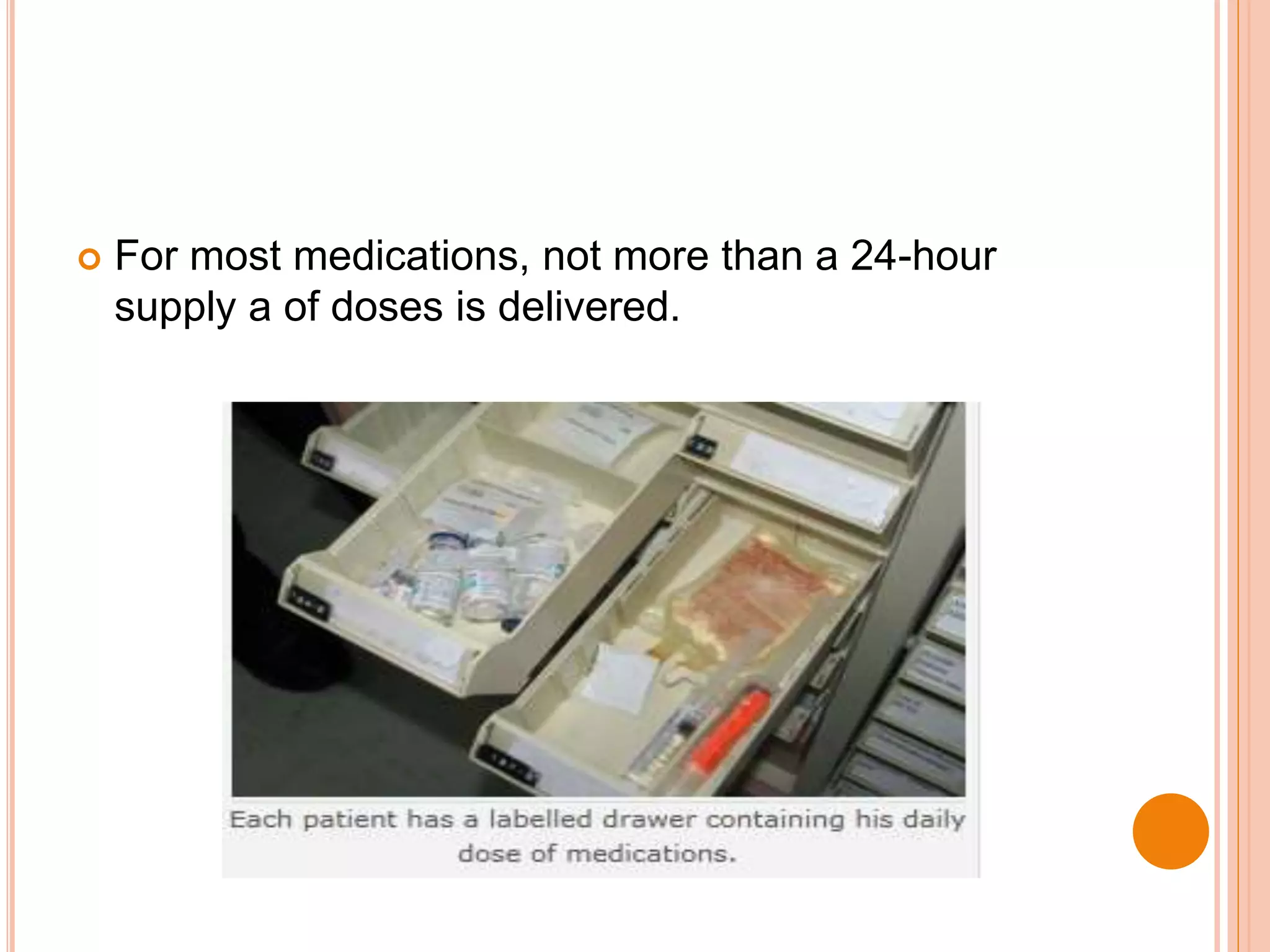 Unit dose system | PPTX