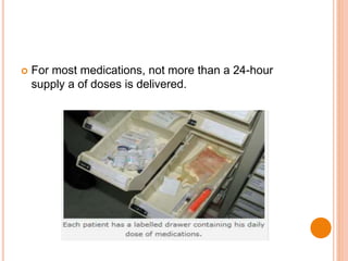 Unit dose system | PPTX