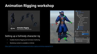 Introducing Animation Rigging for Unity 2019.3 – Unite Copenhagen 2019 | PPT