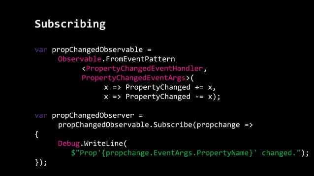 Unite 2017 - Reactive Programming - Pieter Nijs | PDF | Programming Languages | Computing