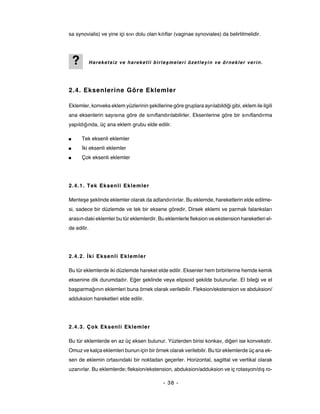 ANATOMİ hareket sistemi | PDF
