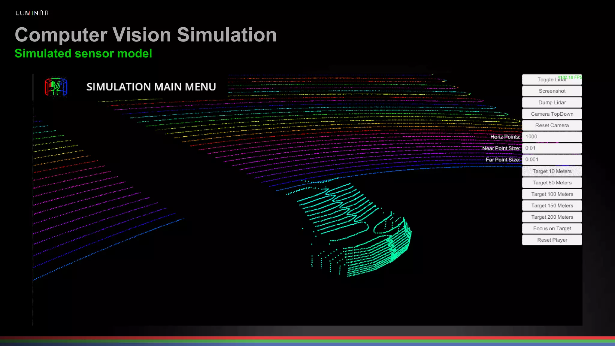 Simulating Lidar Sensors for Computer Vision | PPTX