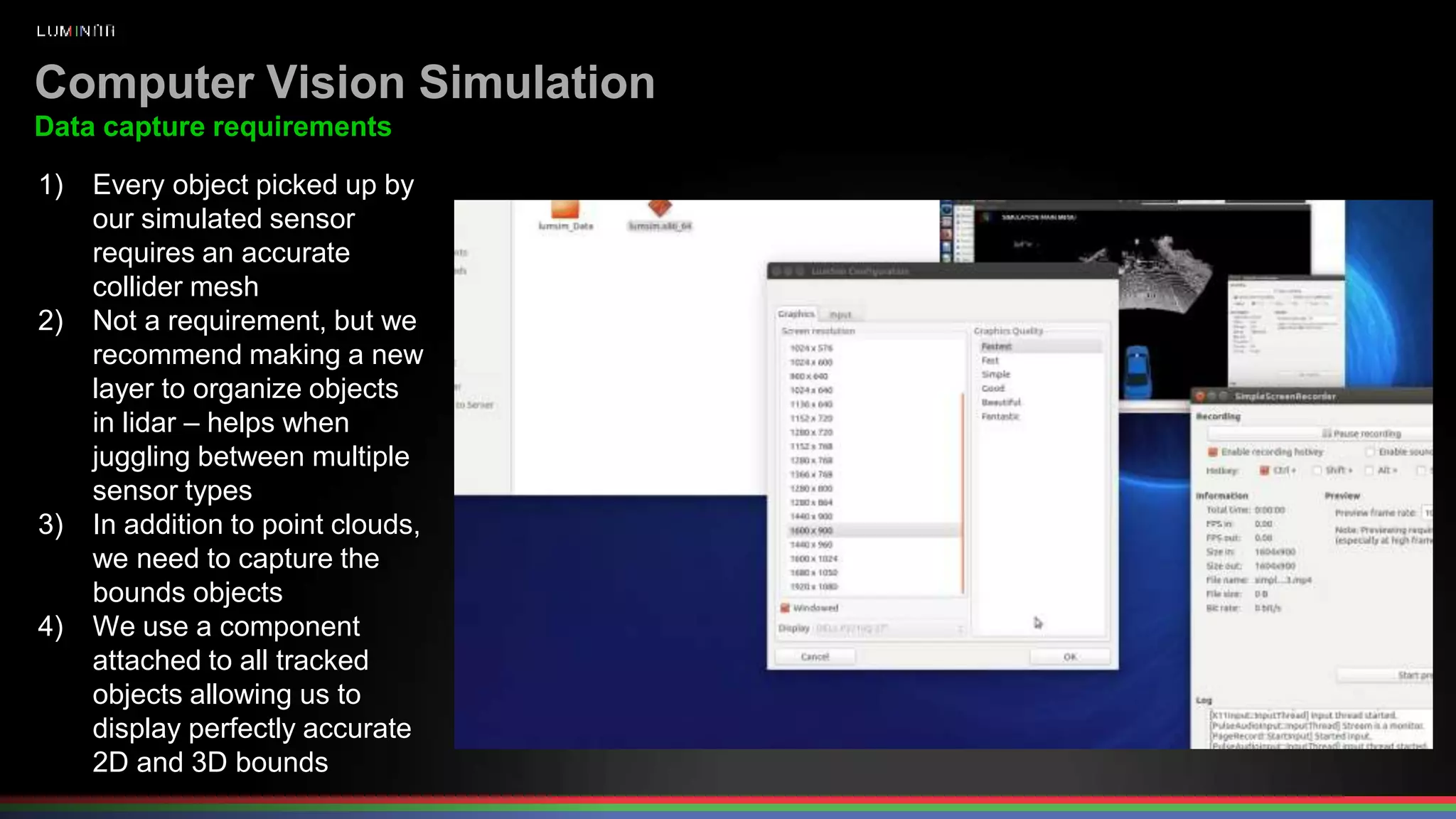 Simulating Lidar Sensors for Computer Vision | PPTX