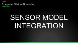 Simulating Lidar Sensors for Computer Vision | PPTX | 3-D Graphics | Computer Software and ...
