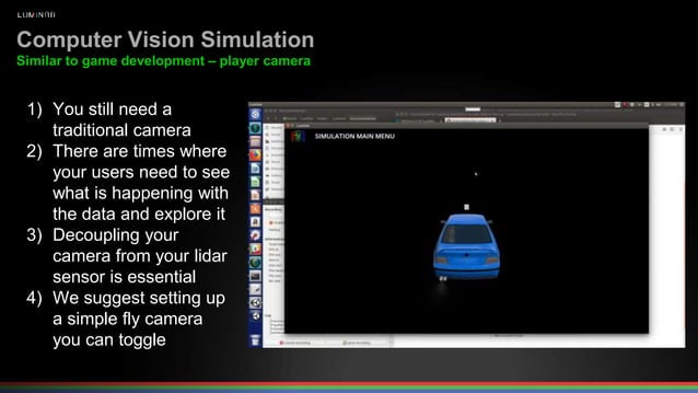 Simulating Lidar Sensors for Computer Vision | PPTX | 3-D Graphics | Computer Software and ...