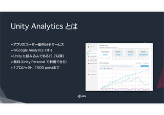 Unity Analyticsの使い方 | PPT