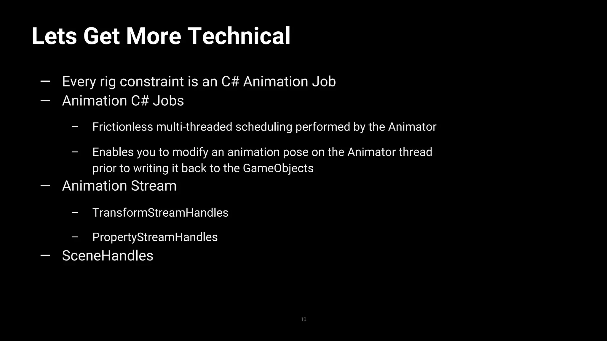 Extending the Animation Rigging package with C# – Unite Copenhagen 2019 ...