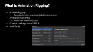 Extending the Animation Rigging package with C# – Unite Copenhagen 2019 ...
