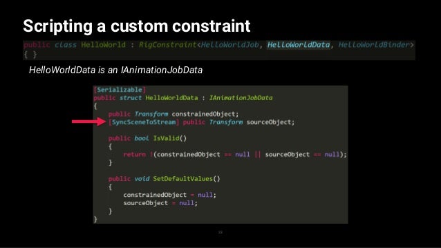 Extending the Animation Rigging package with C# – Unite Copenhagen 20…