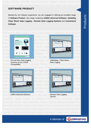 Unitech Instruments, Vadodara, Process Indicator Controller | PDF