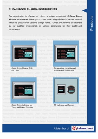 Unitech Instruments, Vadodara, Process Indicator Controller | PDF