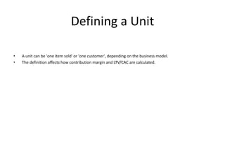 Unit_Economics_Presentation_Detailed.pptx | Business | Business and Finance