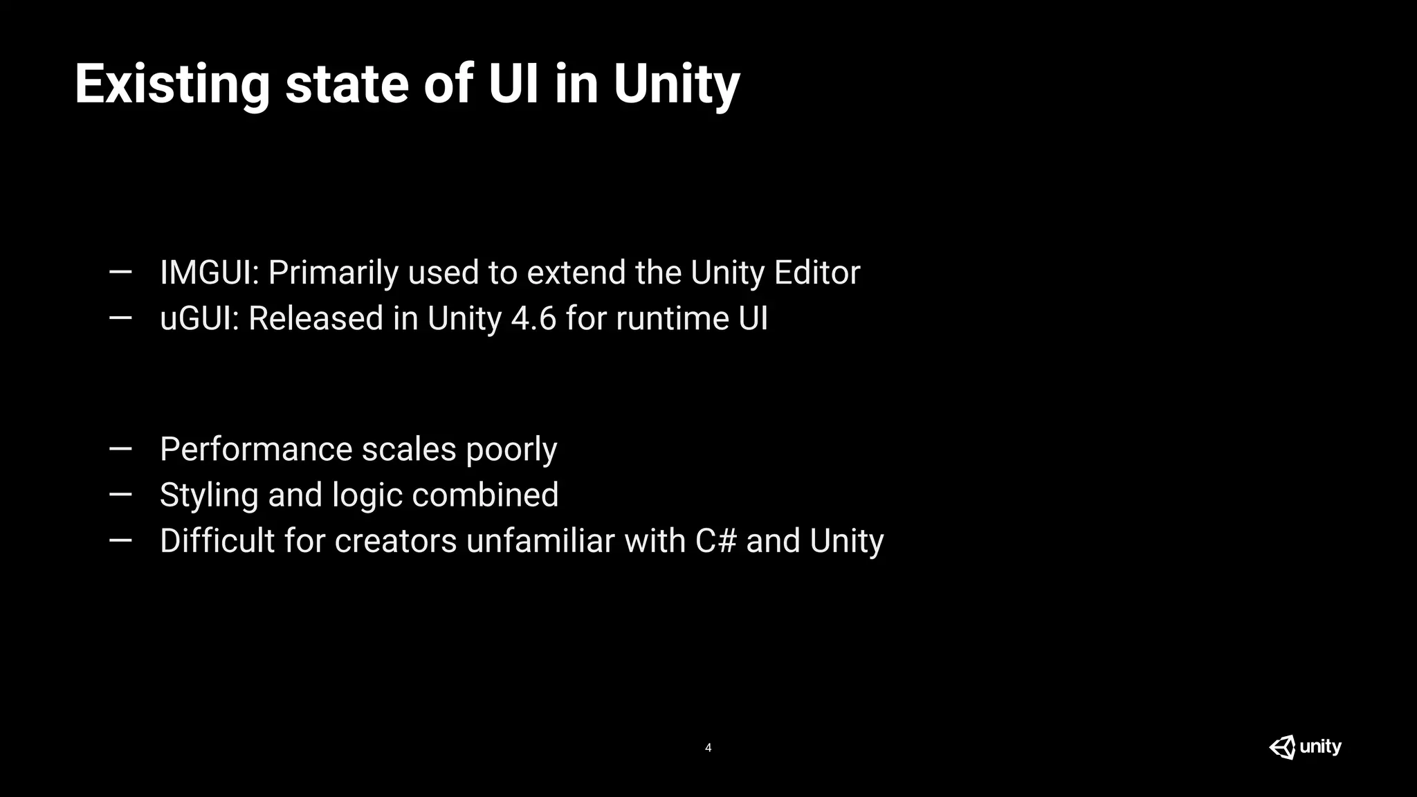 Building Ui For Games Using The New Ui Builder Unite Copenhagen 2019 Ppt Free Download 