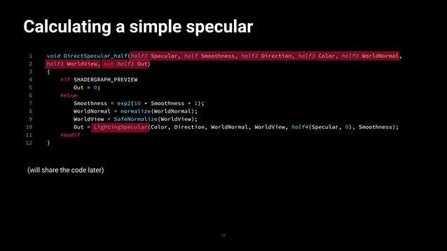 Learn how to do stylized shading with Shader Graph – Unite Copenhagen ...