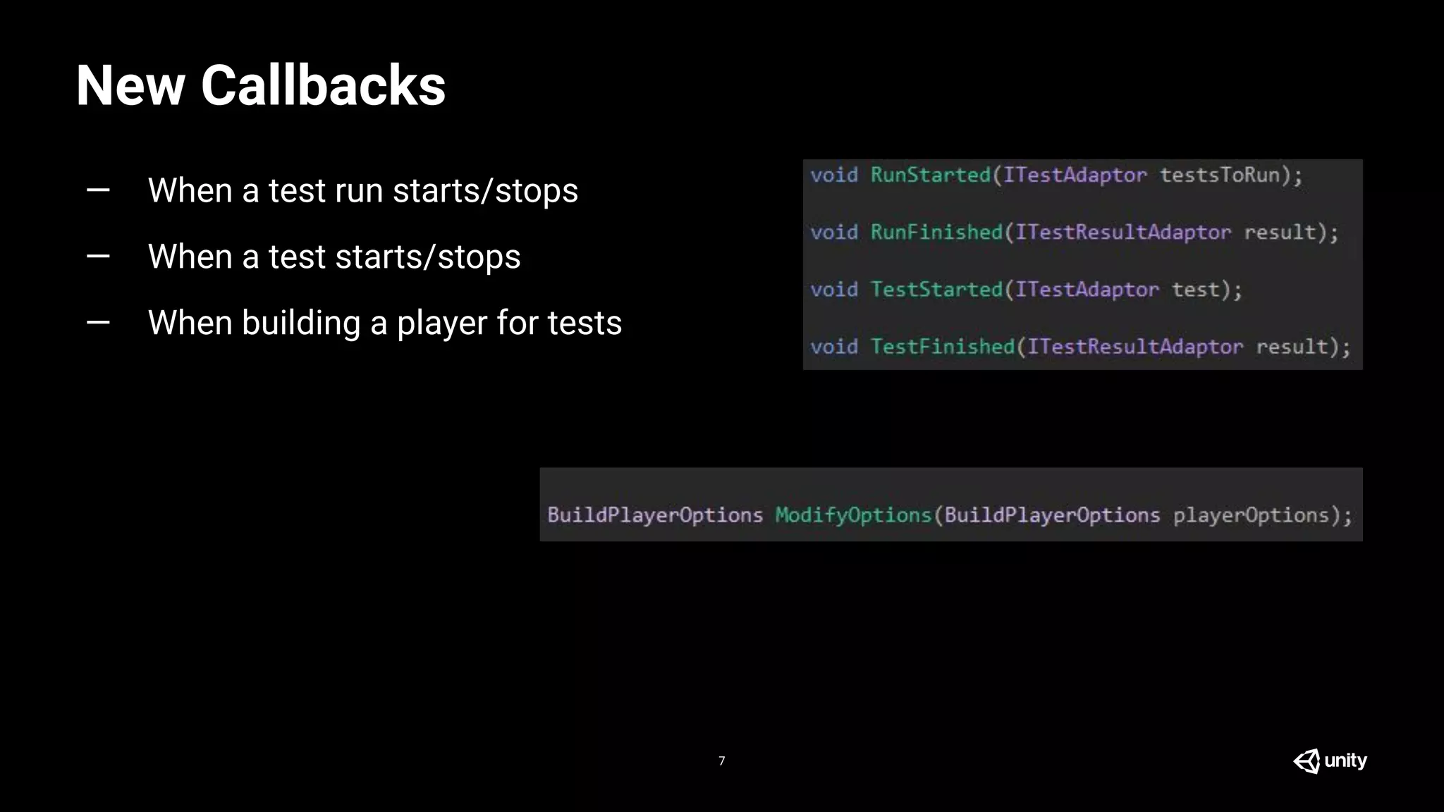QA your code: The new Unity Test Framework – Unite Copenhagen 2019 | PPT