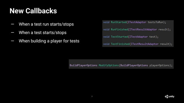QA your code: The new Unity Test Framework – Unite Copenhagen 2019 | PPT
