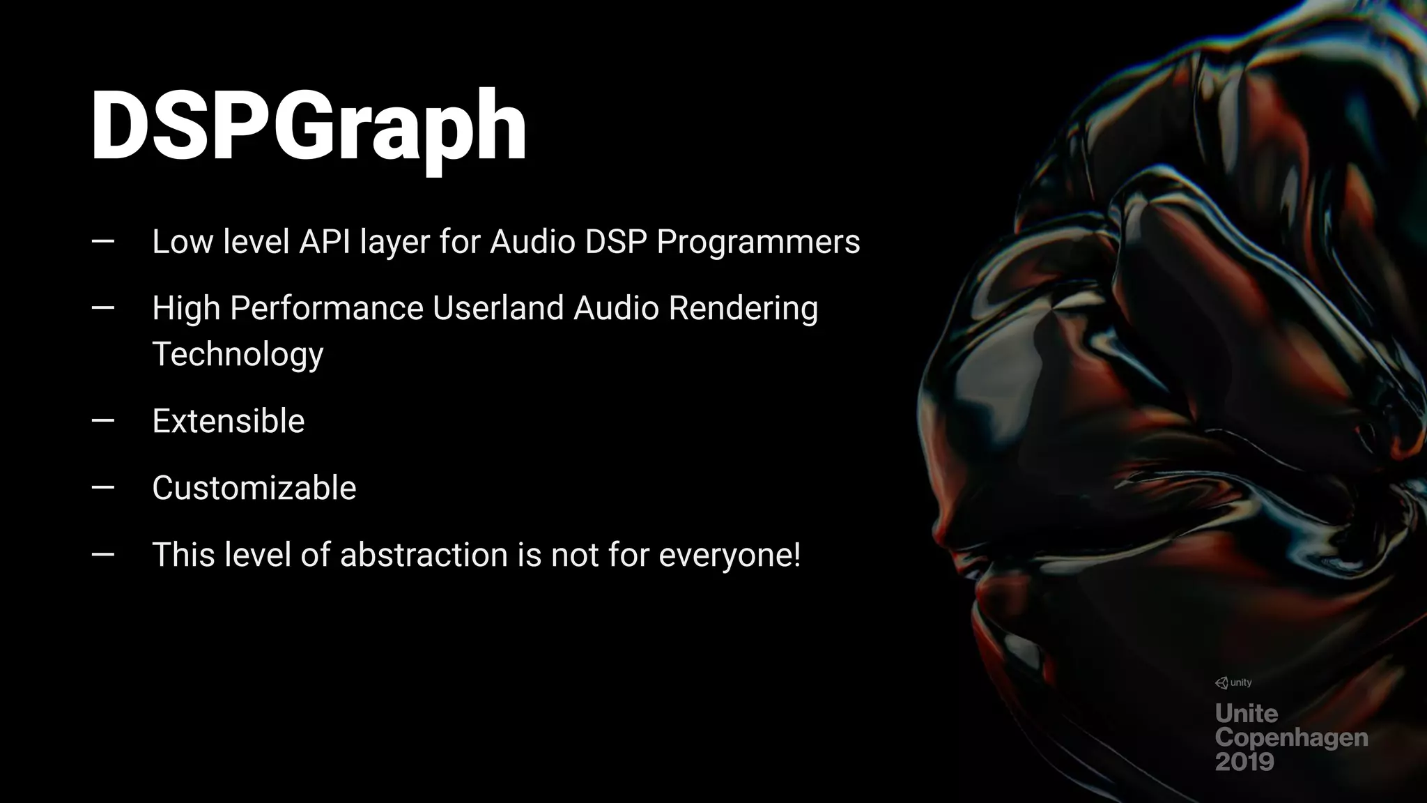 Introducing the DSPGraph, the new audio rendering/mixing engine- Unite ...
