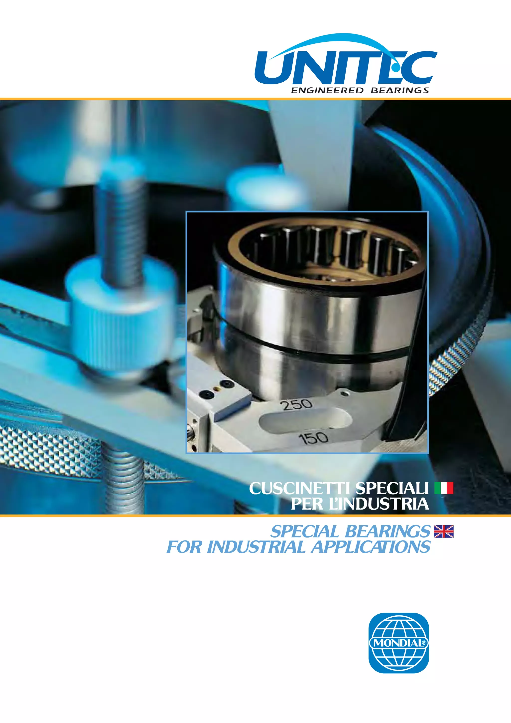 Unitec special bearings for industrial applications | PDF