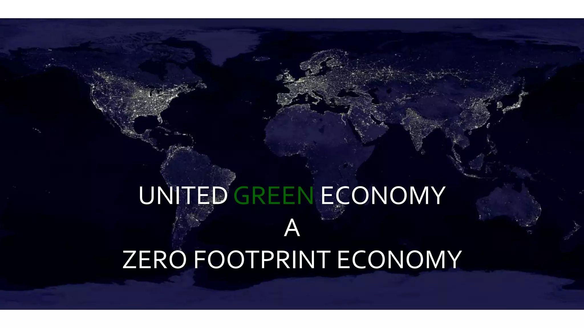 Zero Footprint Economy | PPT