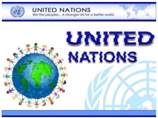 "The United Nations: Promoting Global Cooperation and Peace" | PPTX