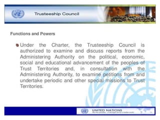 "The United Nations: Promoting Global Cooperation and Peace" | PPTX