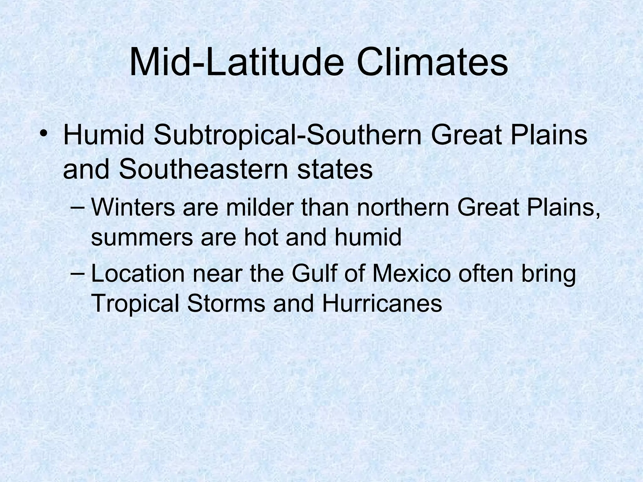 United States Climate | PPT