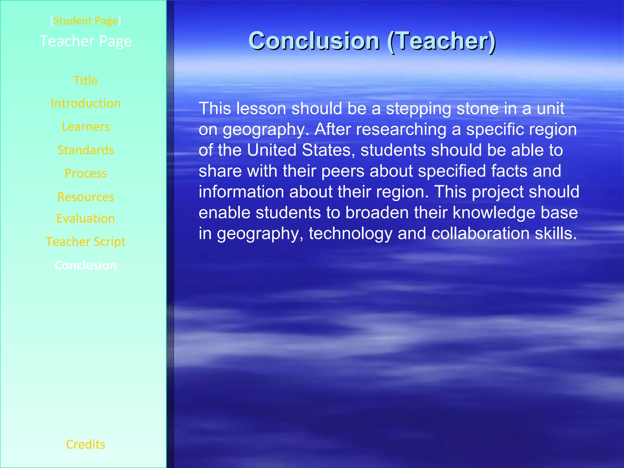 United States Geography Project | PPT