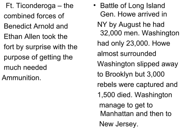 United States Movement Of Independence | PPT