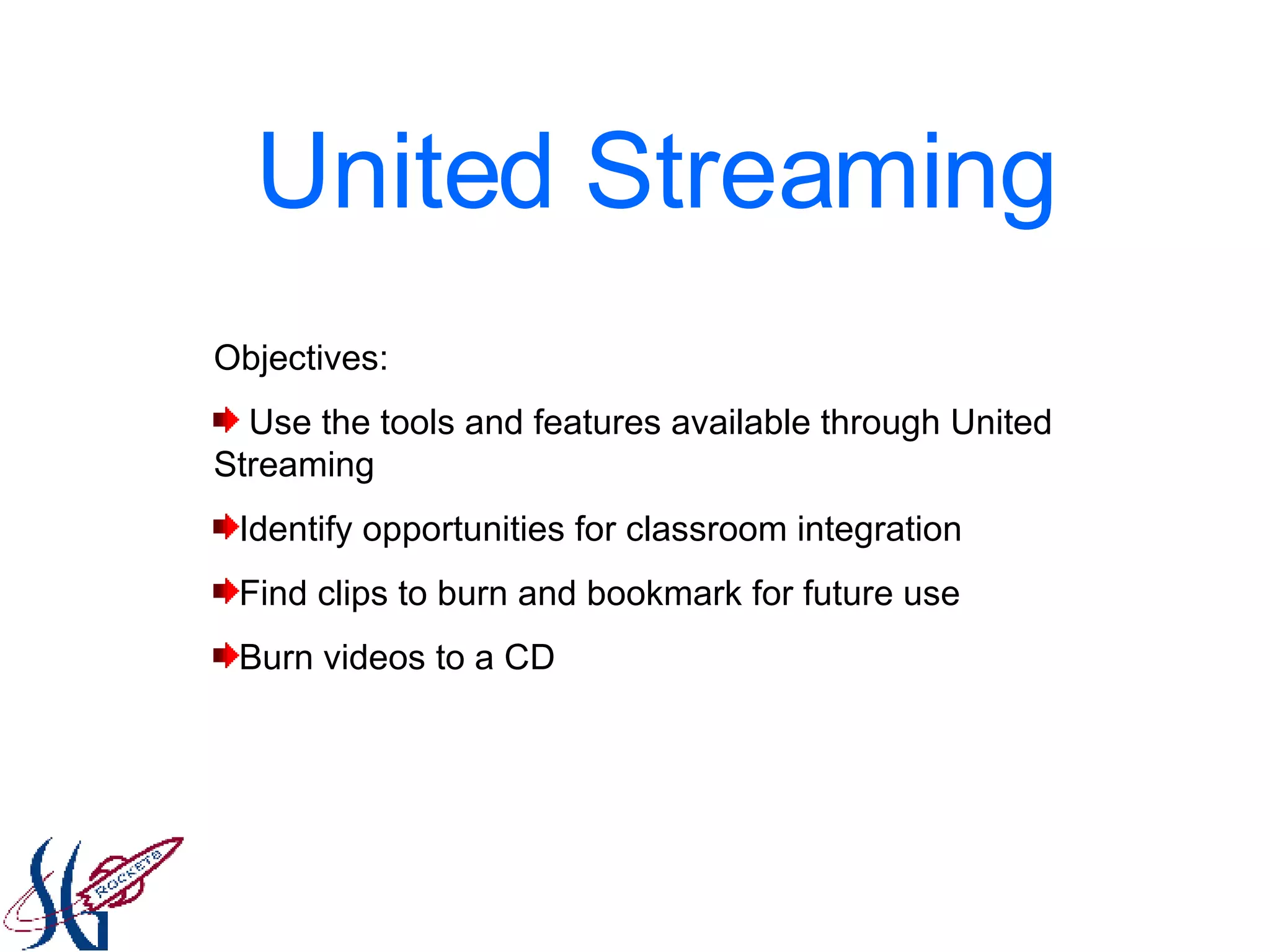 United Streaming | PPT