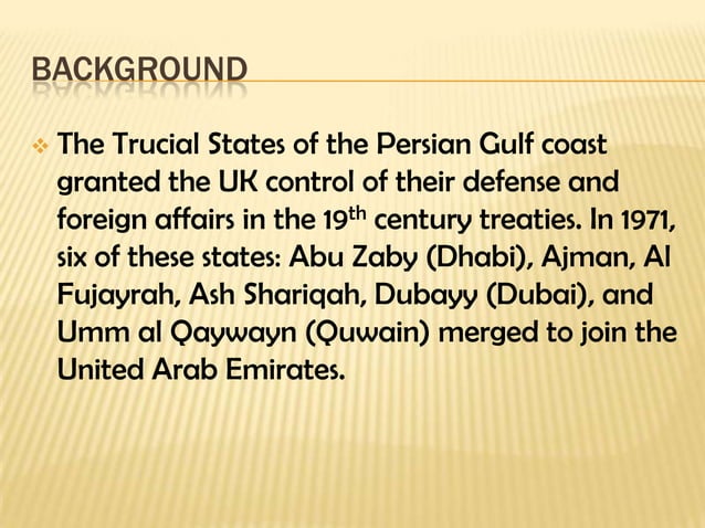 United arab emirates | PPT