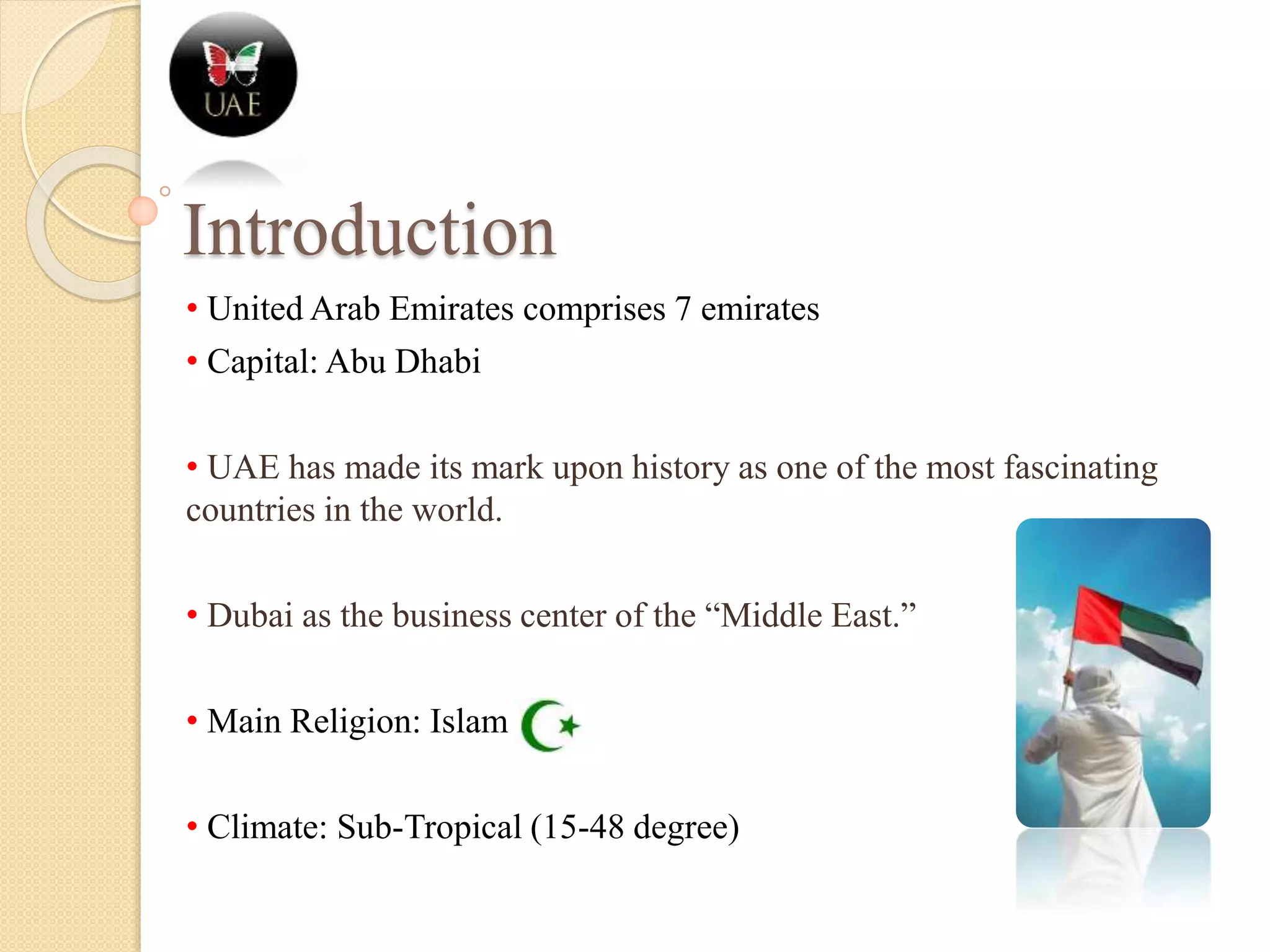 United arab emirates travelgeography | PPTX