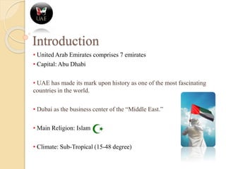 United arab emirates travelgeography | PPTX